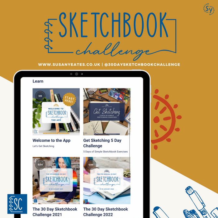 30 Day Sketchbook Challenge