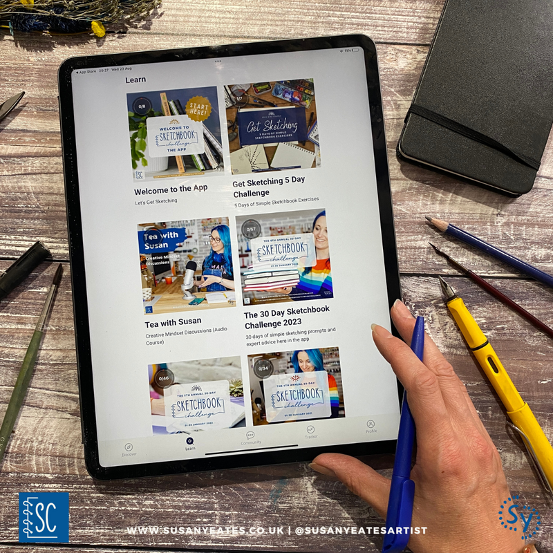 30 Day Sketchbook Challenge