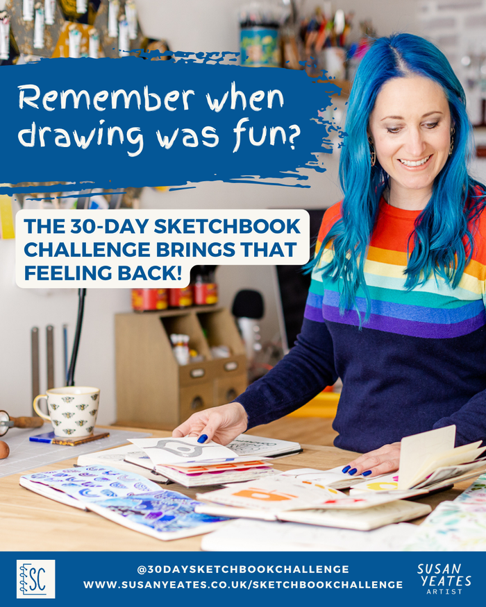 30 Day Sketchbook Challenge