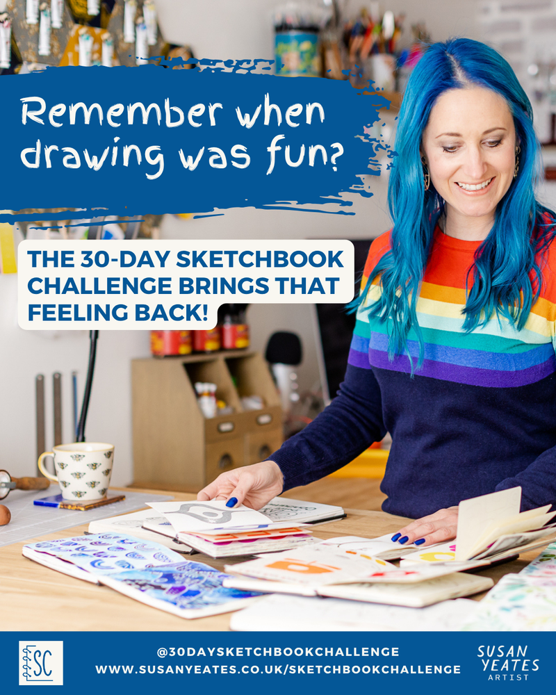30 Day Sketchbook Challenge
