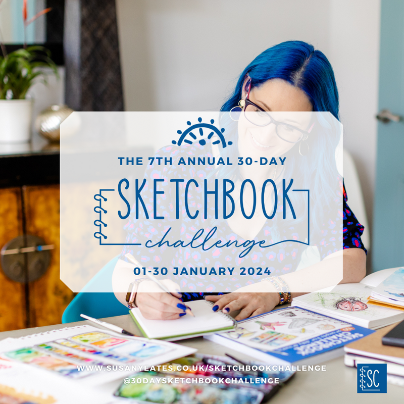 30 Day Sketchbook Challenge